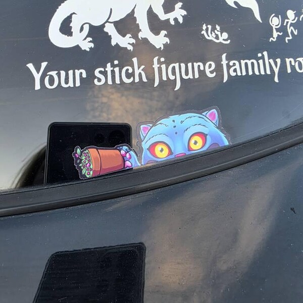 Minecraft Ghast Sticker | Minecraft Sticker | Minecraft Inspired ...