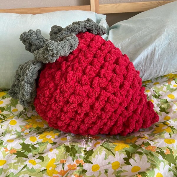 Strawberry Plushie Crochet Pattern Downloadable PDF - Etsy