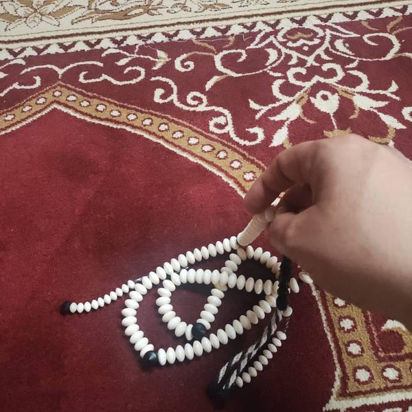 Iron Wood Shadhili Tasbih Subha Prayer Beads Misbaha - Etsy