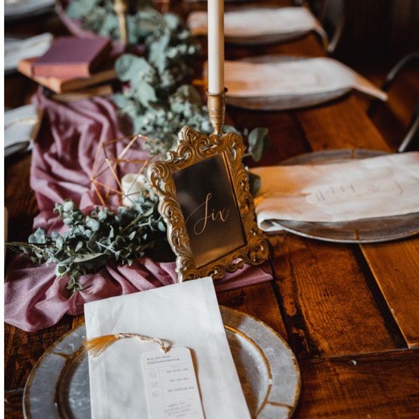 Personalized, Library Check-out Card Wedding Bookmark Place Cards - Etsy