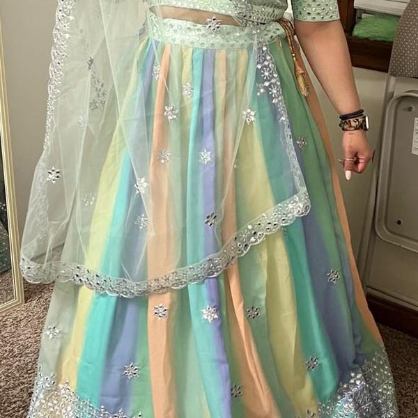 Party Wear Mono Net Saree for Girls, Wedding Saree for Bridesmaid ...