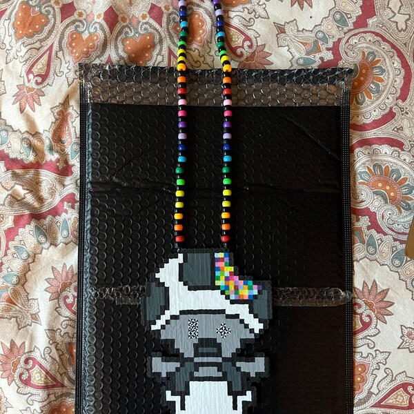Trippy Toad Perler Necklace - Etsy