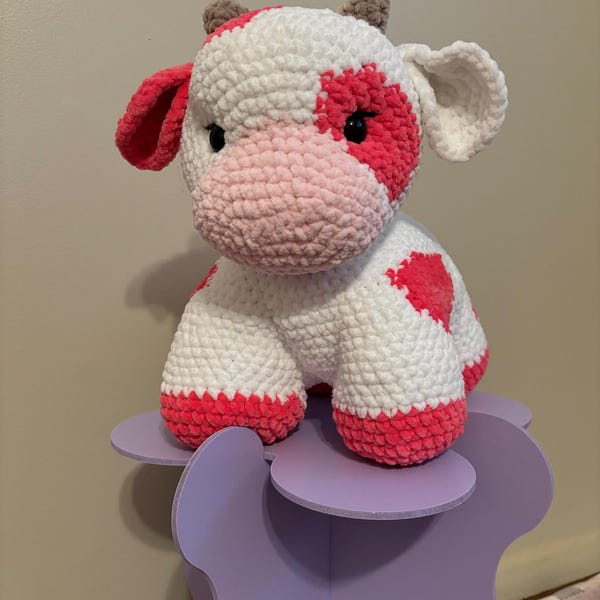 Wooly Cow Crochet Pattern: Large & Mini Plush Toy (digital Pattern) - Etsy