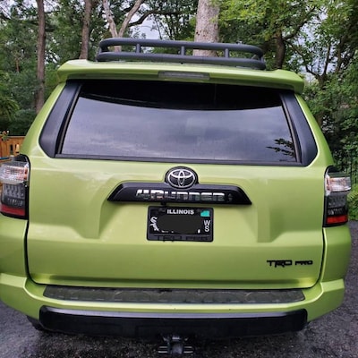 TRD Pro 3D Emblem Badge on Stainless Steel License Plate Frame W/ Bolt ...