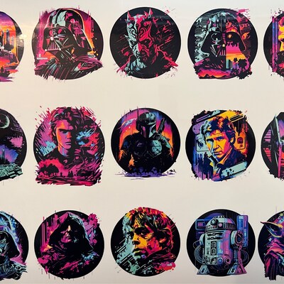 Star Wars Planet Poster, Star Wars Galaxy Posters, Star Wars Wall Art ...