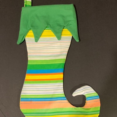 Learn to Sew an Elf Stocking PDF Beginners EASY Christmas Decor DIY ...