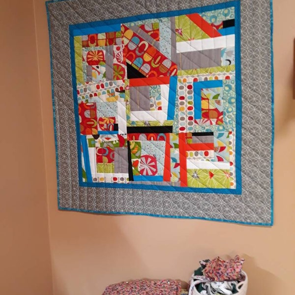 Colorful Quilt / Chicka Chicka Boom Boom / Baby Quilt / Shower Gift ...