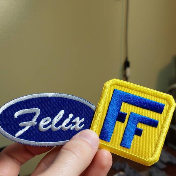 Fix-it Felix, Jr. Patch Set Cosplay Costume Embroidered Iron on Patch ...