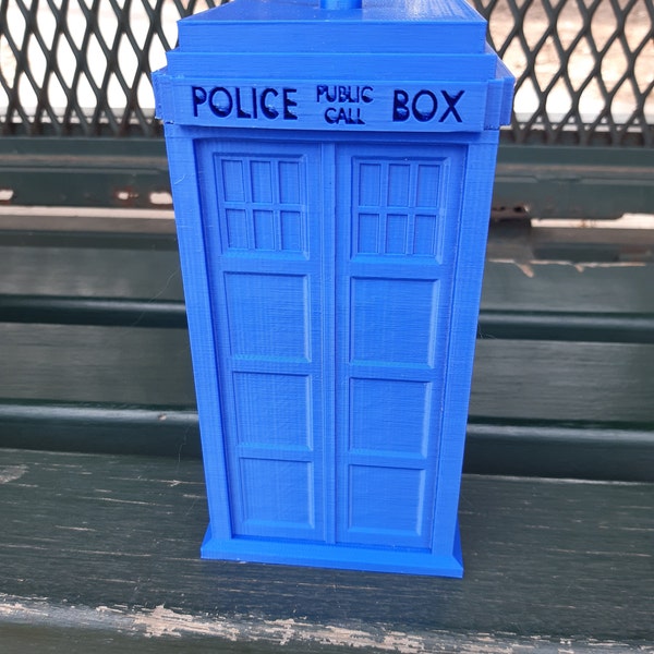 Tardis Container - Etsy