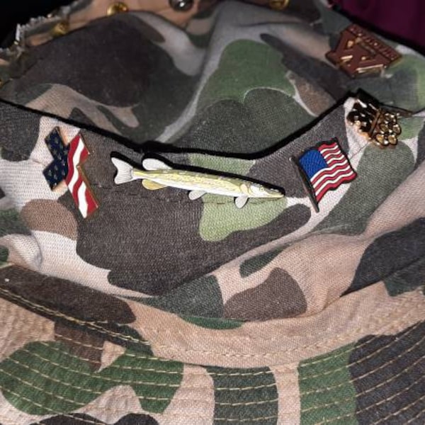 Halibut - Fish Pin With Gift Box - Etsy