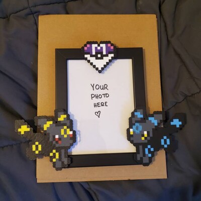 CUSTOM Pokemon Picture Frame Couples Picture Frame Video Game Wedding ...
