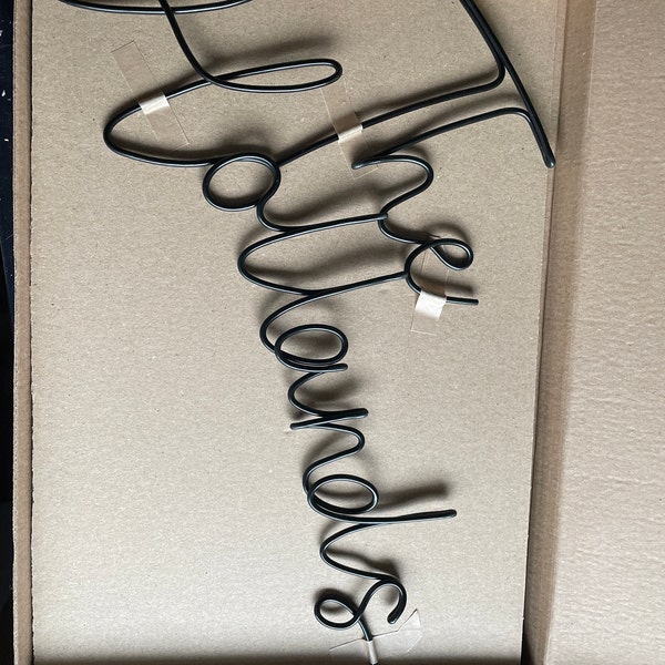 Roar Lettering Dinosaur Feet Footprints Dino Wire Words Wall Art Kids ...