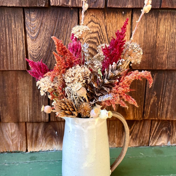 Unique Handmade Ceramic Vase; Combination Clay Vessel - Etsy