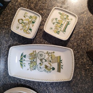 RARE Set of 2 Figgjo Flint Cups and Saucers Granada Made in Norway 60s ...
