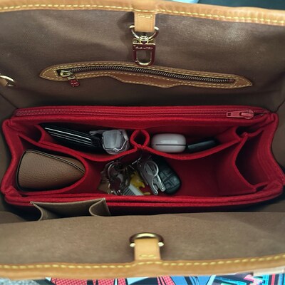 Customizable Duffle Bag Organizer, Felt Bag Insert Organizer - Etsy