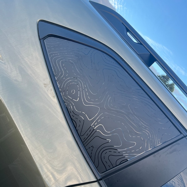 Nature Trees & Ocean Quarter Window Decal – Compatible With Subaru ...