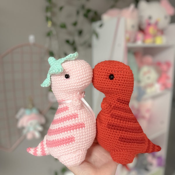 Crochet Pattern: Timothy the T-rex - Etsy