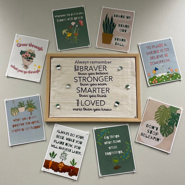 Retro Remarkable Young People (set of 18) Printable Posters ...