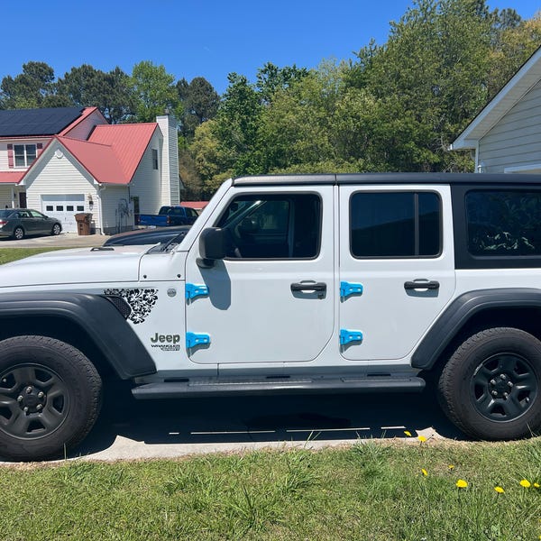 Fits 2011-2023 Dodge Charger Quarter Window Flowers Floral Decal ...