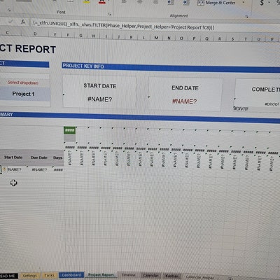 Multi Project Tracker, Google Sheets Project Management Dashboard ...
