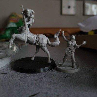 Lamia 28mm Scale Dungeons and Dragons Miniatures for Tabletop Gaming ...