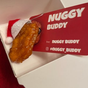 Thug Nug Necklace real Preserved Chicken Nugget Nuggy Buddy - Etsy