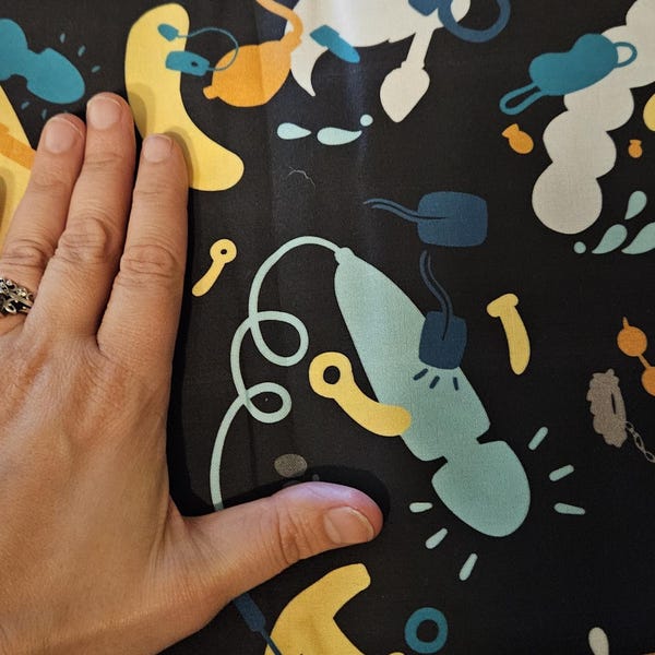 Juicy Meat Fabric Ra-ra-raw Meat by Peacoquettedesigns Meaty Rare ...