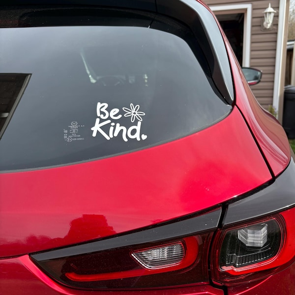 Be Kind Decal - Kindness Decal - Be Kind Sticker - Laptop Sticker ...