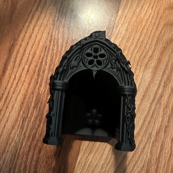 Arch Reptile Hide | Cathedral Shrine Decor Pet-safe PLA, Gecko, Snake ...