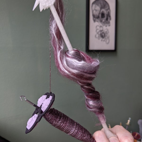 3D Printed Dragon Ring Distaff - Etsy