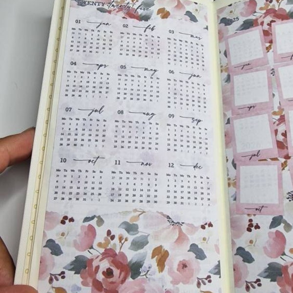 Printable Weekly / Daily Decorative Journaling Planner Sticker Kit ...