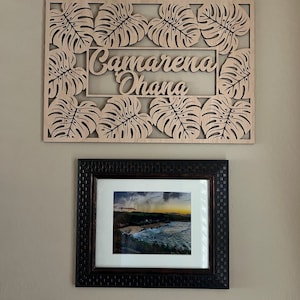 NEW ITEM: Laser Cut Kalo Plant Taro Root Wooden Hawaii | Etsy