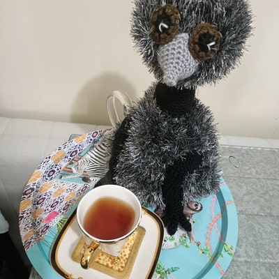 Emu Hat Beanie Fluffy Australian Native Bird Hat - Etsy