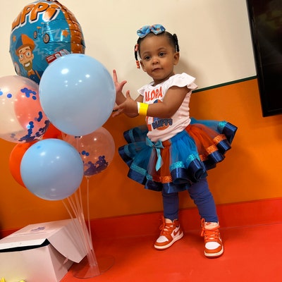 Blippi Ribbon Tutu Outfit - Etsy