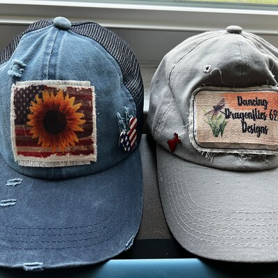 Sublimation Hat Patch Blanks, Sublimation Blanks , 100% Polyester Patch ...