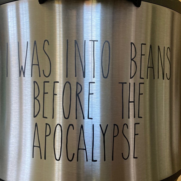 Custom Instant Pot Decal - Etsy