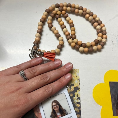 Counselor Lanyard, Colorful Lanyard, ID Badge Lanyard - Etsy