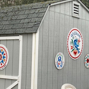 Hex Acrylic Mighty Oak 24in PA Dutch Sign W/ Free | Etsy