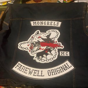 Devils Disciples MC So.cal Embroidery Patch Set Iron On - Etsy