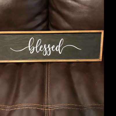 Blessed SVG, Blessed Sign SVG, Rustic Sign Svg, Wood Sign Svg ...