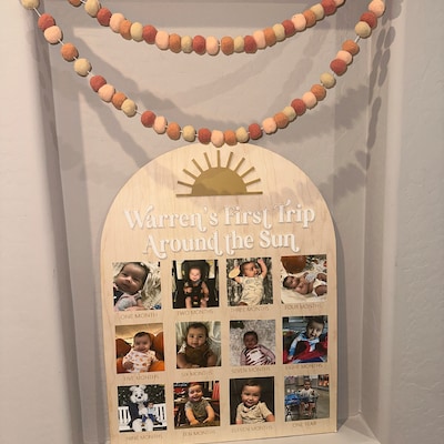 Acrylic Baby Milestone Marker, Baby Milestone Discs, Interchangeable ...