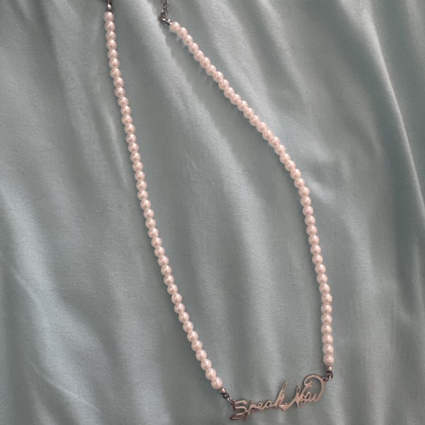 TS Inspired Eras Tour Reputation Snake Necklace, Double Pendant Choker ...