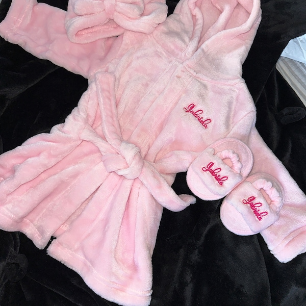 Baby Shower Gift, Personalized Baby Robe, Personalized Baby Gift ...