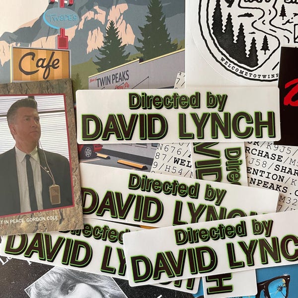 Directed by David Lynch Stickers (original) - Etsy