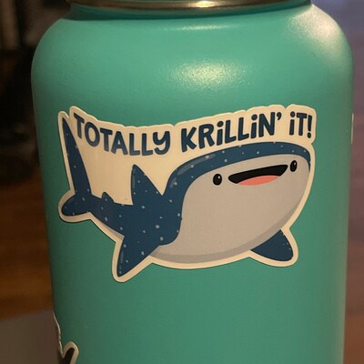 Whale Shark Vinyl Sticker for Laptop - Etsy