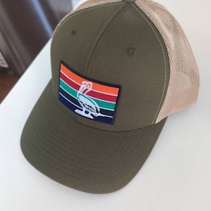 US American Flag Trucker Hat USA Mesh Snapback Cap - Etsy