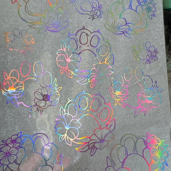Resin Foil Mushroom Accents Resin Foil Sheet Art Supplies - Etsy