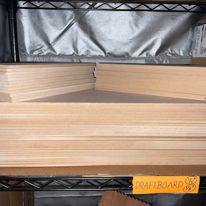 12 X 24 Sheets of 1/8 3MM MDF 24 Sheets Perfect for Crafting or Laser ...