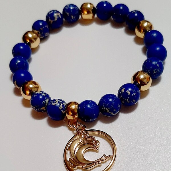 Dainty 24k Gold Filled Charm Element Charm Water Fire Earth Wind Charm ...