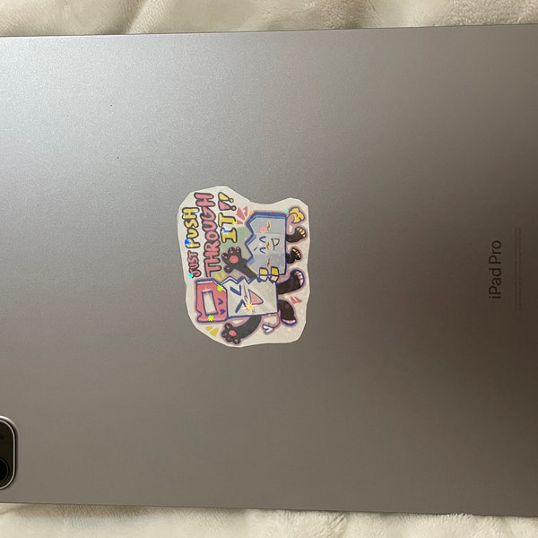 Saw and Gaty Holographic Vinyl Sticker - BFDI / BFB / TPOT - Water ...